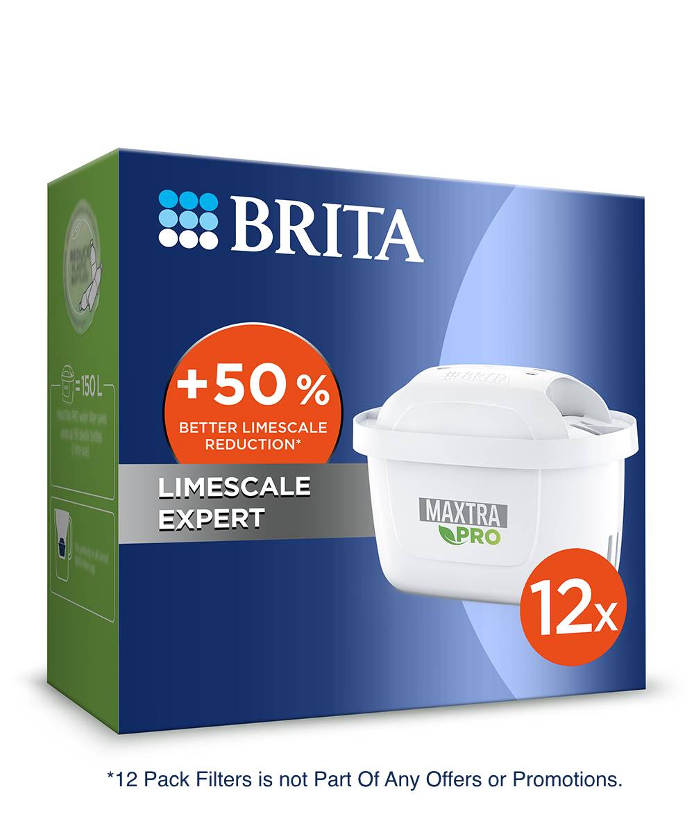 MAXTRA PRO Limescale Filter With 50% Better Limescale Reduction – Brita ...