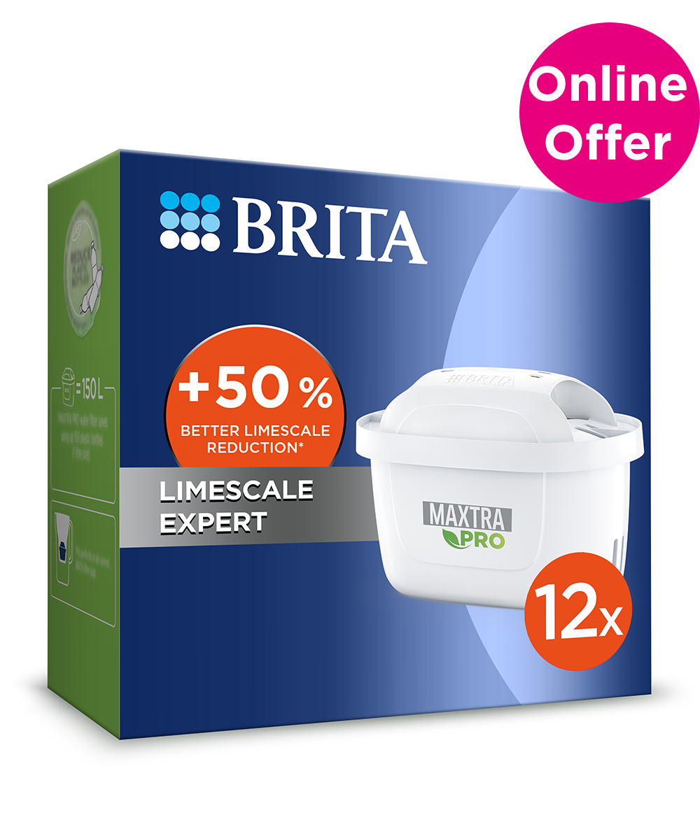 MAXTRA PRO Limescale Filter With 50% Better Limescale Reduction – BRITA ...